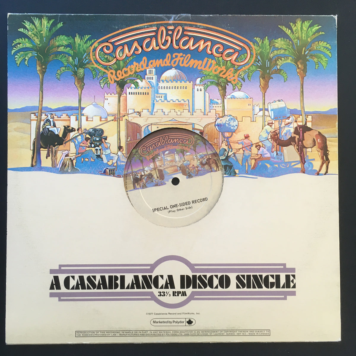 KISS - I was made for loving you - MAXI-SINGLE - One Sided-Record (Ori ...
